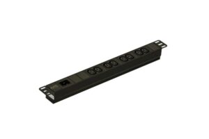 APC Easy Rack PDU, Basic, 1U, 1 Phase, 3.7kW, 230V, 16A, 8 x C13 outlets, IEC60320 C20 inlet ...